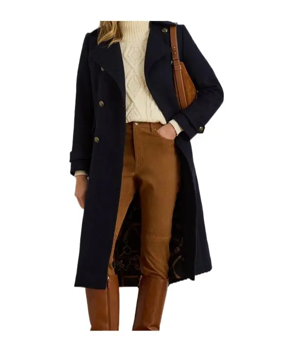 Ralph Lauren Double-breasted Wool Coat