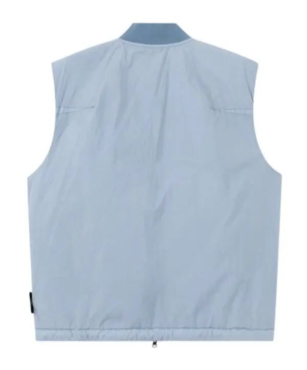 Stone Island Wind-resistant Padded Vest With Anti-drop