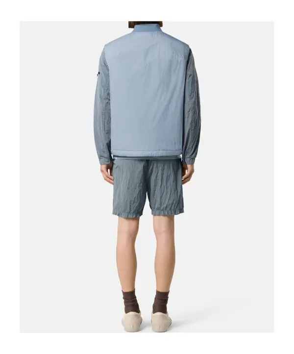 Stone Island Wind-resistant Padded Vest With Anti-drop