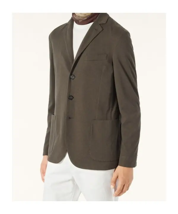 Loro Piana Shawl Collar Sweater Jacket