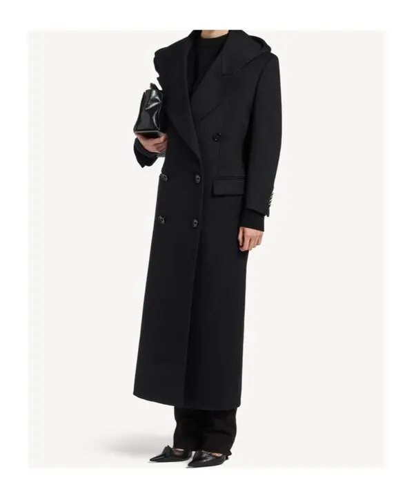 Balenciaga Maxi Hooded Coat