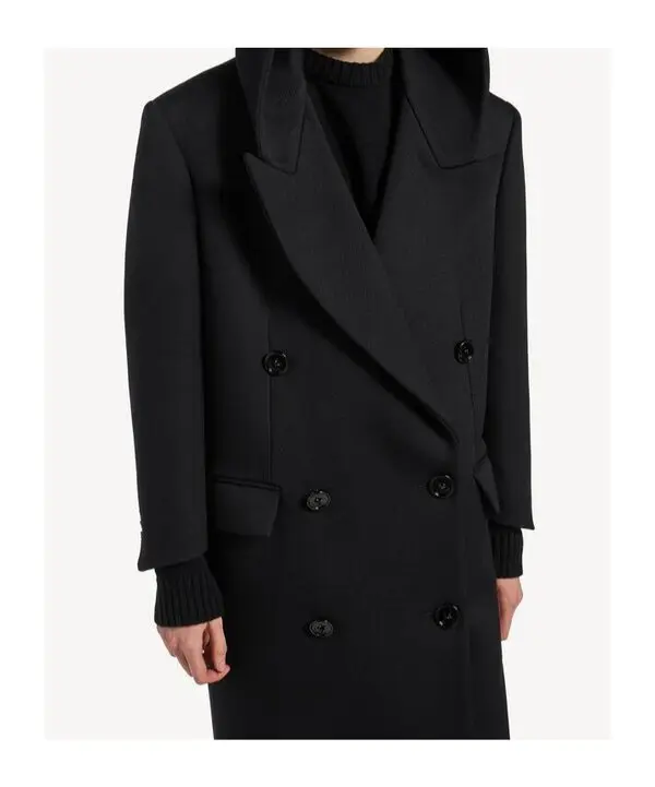 Balenciaga Maxi Hooded Coat