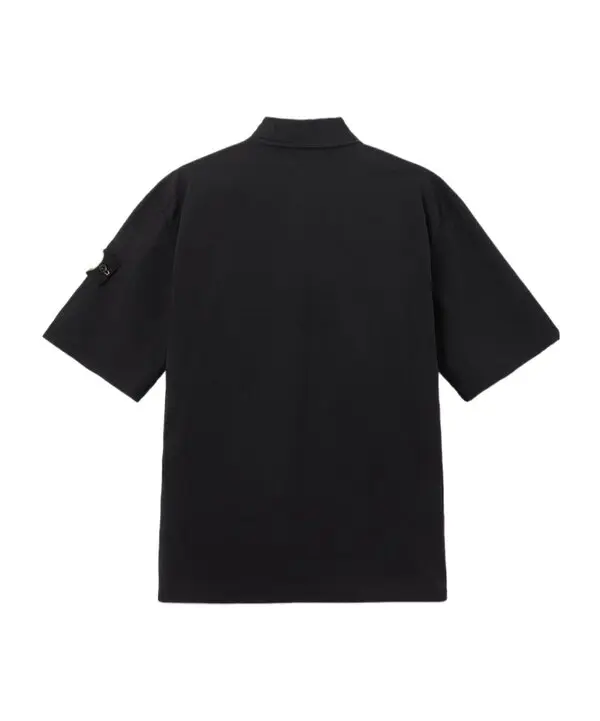 Stone Island Comfort-fit Short-sleeve Shirt With Chest Pockets