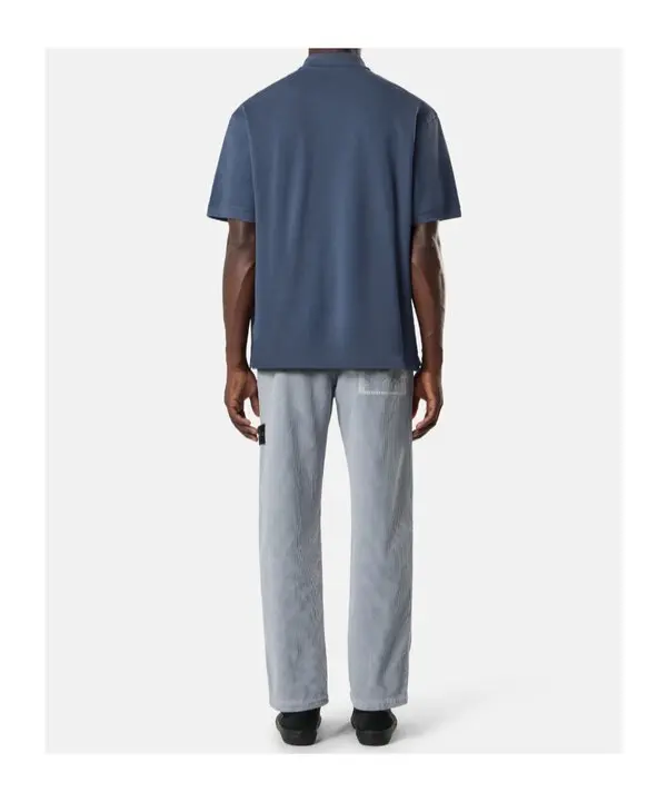Stone Island Regular-fit Chino Trousers With Contrast Pocket