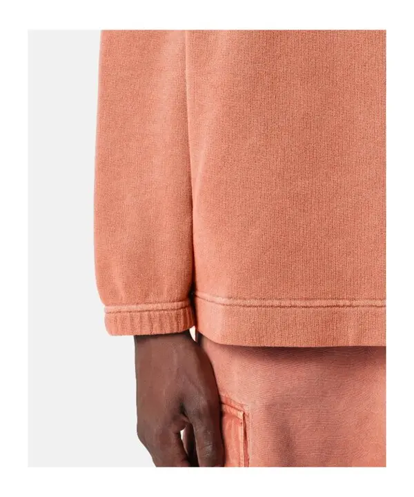 Stone Island Oversized-fit Crewneck Sweatshirt With Chest Pocket