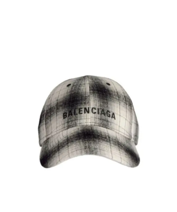 Balenciaga Logo Cap - Black/white