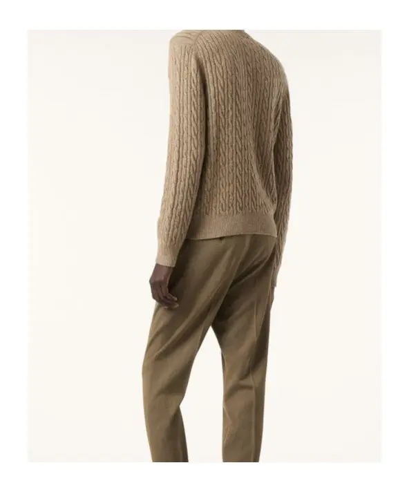 Loro Piana Cable-knitted Crewneck Jumper