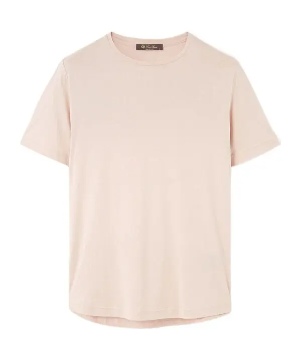 Loro Piana Soft T-shirt - Pineapple Rose