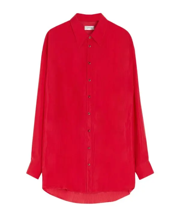 LEMAIRE Flowing Long Sleeve Shirt - Red