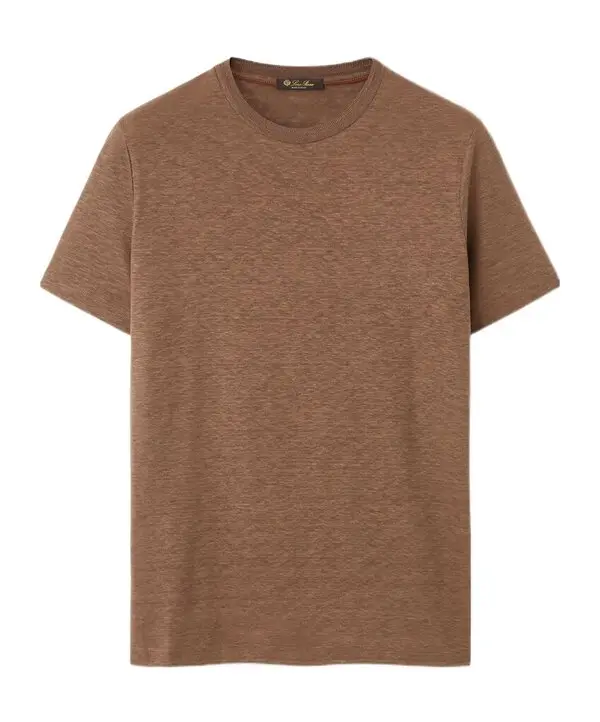 Loro Piana Short-sleeved Crew-neck T-shirt - Taiga