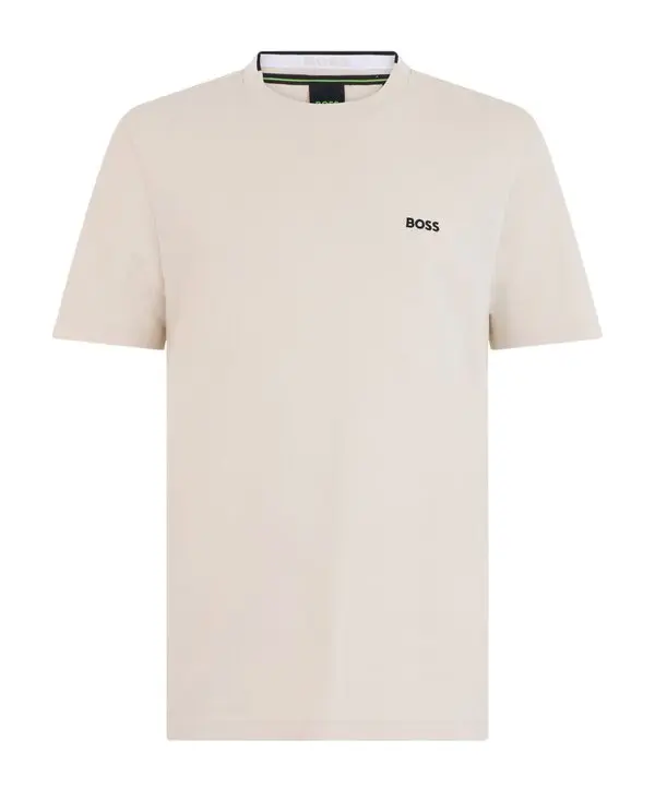 Hugo Boss Logo Crew-neck T-shirt - White