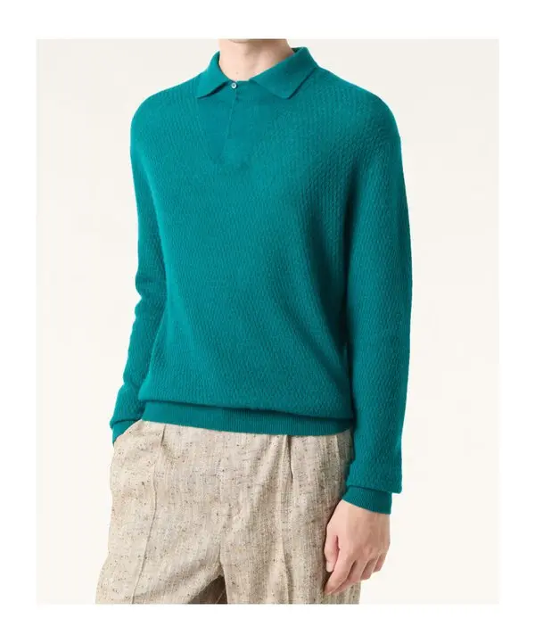 Loro Piana Kudle Polo Sweater