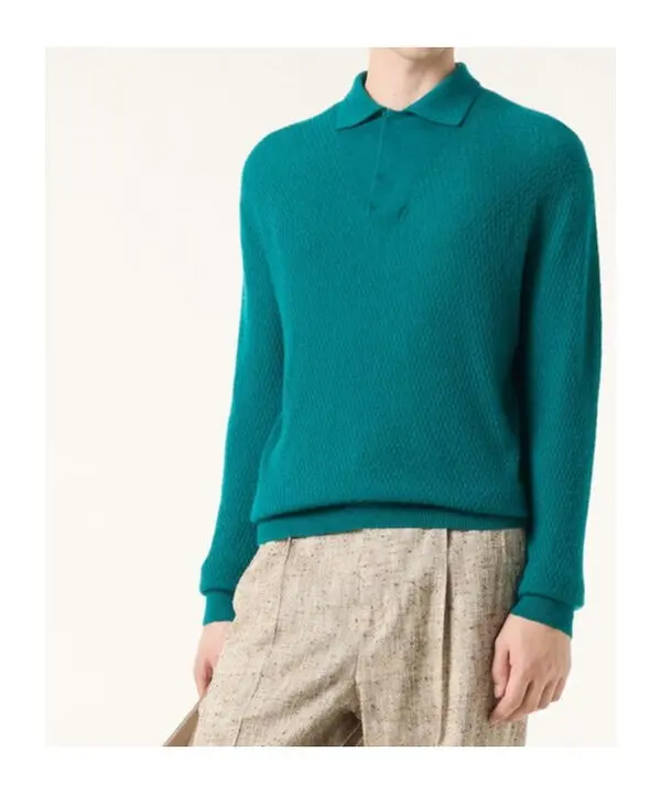 Loro Piana Kudle Polo Sweater