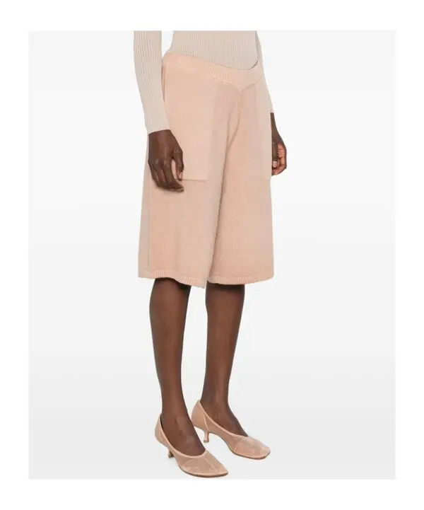 DIESEL® Knitted Knee-length Shorts With Elastic Waist