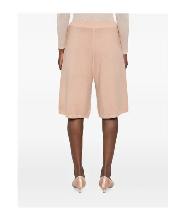 DIESEL® Knitted Knee-length Shorts With Elastic Waist