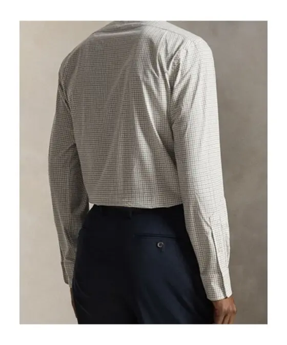 Polo Ralph Lauren Custom Fit Gingham Stretch Poplin Shirt