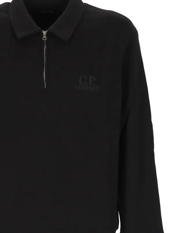 C.P. COMPANY Long-sleeved Polo Shirt