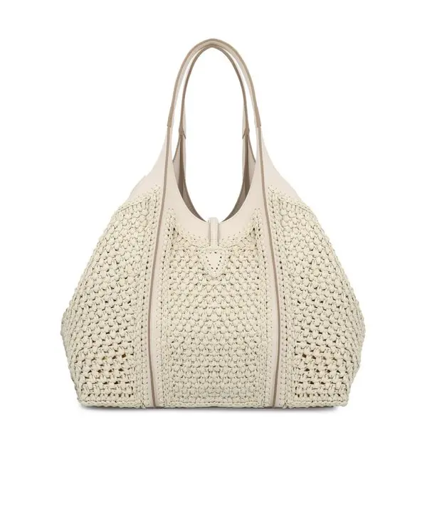 TOD'S Timeless Woven Tote Bag