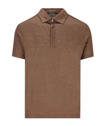 Loro Piana Short-sleeved Polo Shirt - Taiga