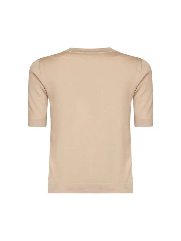 Max Mara Short-sleeved Knit Top