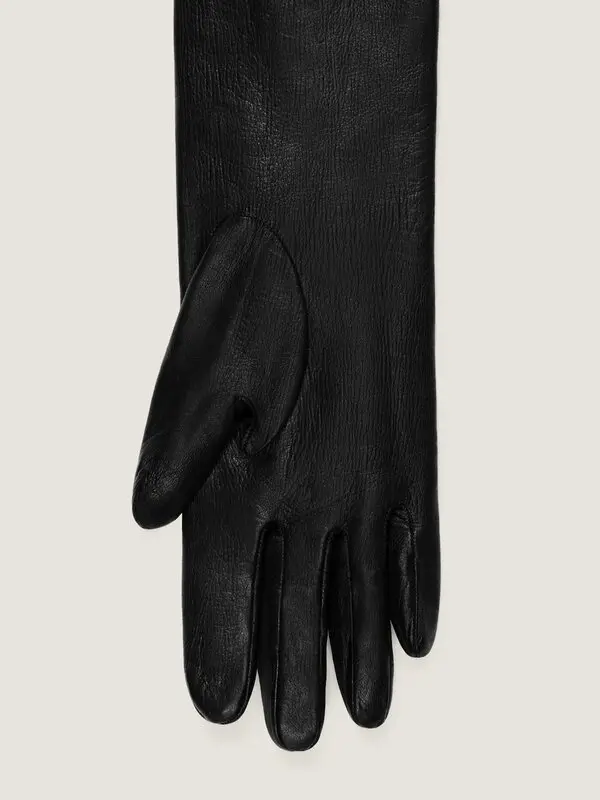 Givenchy Long Gloves In Nappa Leather