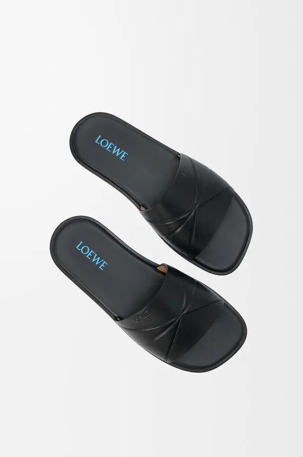 Loewe Origami Leather Sandals