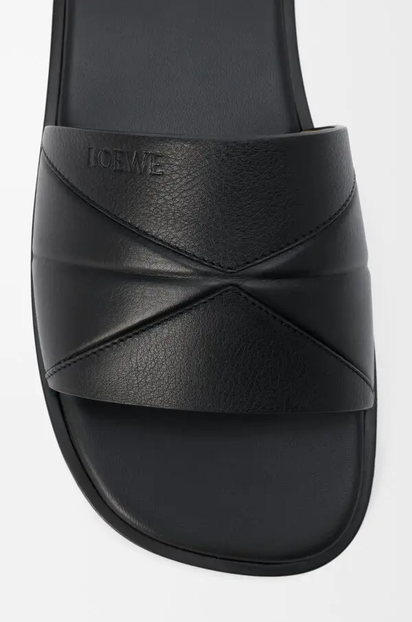 Loewe Origami Leather Sandals