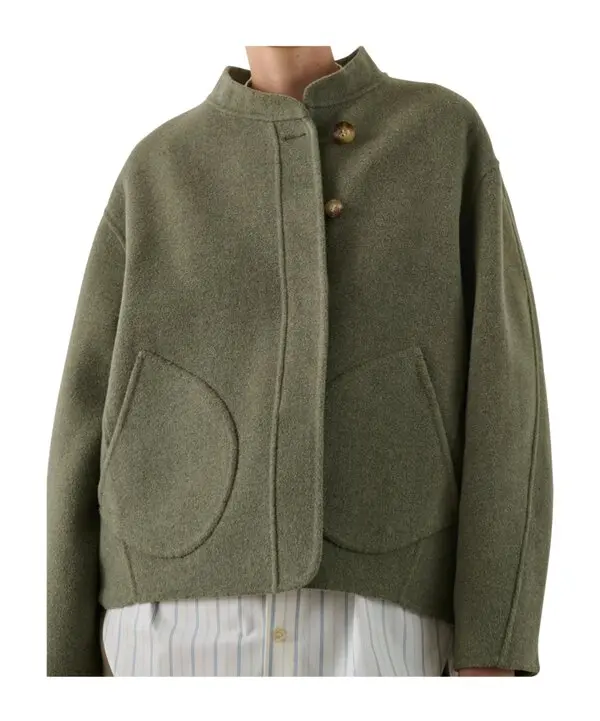 Soeur Short Coat With Side Pockets