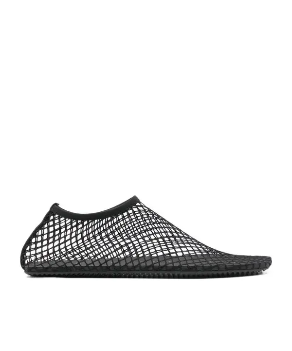Christopher Esber Mesh Ballerinas - Black