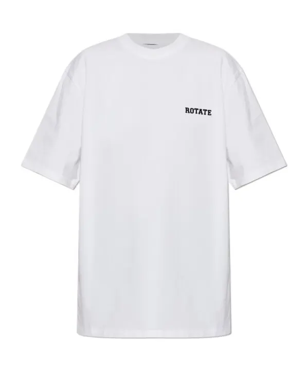 ROTATE BY BIRGER CHRISTENSEN Oversized T-shirt - White