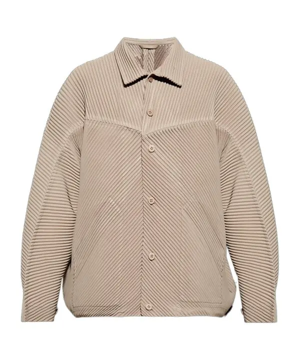 Issey Miyake Homme Plissé Monthly Colors September Pleated Jacket - Nude