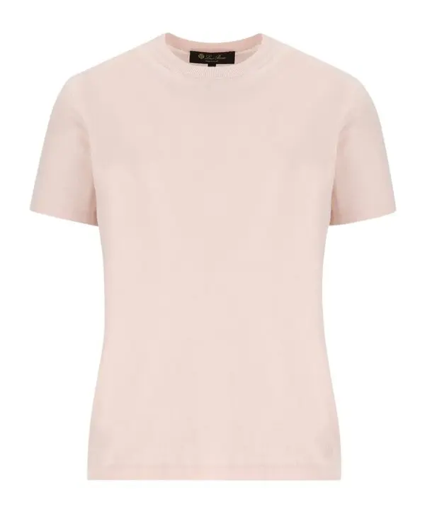 Loro Piana Crewneck T-shirt - Nude