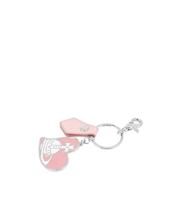 VIVIENNE WESTWOOD Orb Logo Heart-shaped Keychain