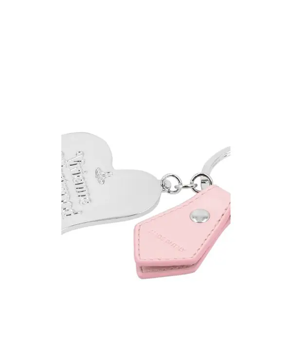 VIVIENNE WESTWOOD Orb Logo Heart-shaped Keychain