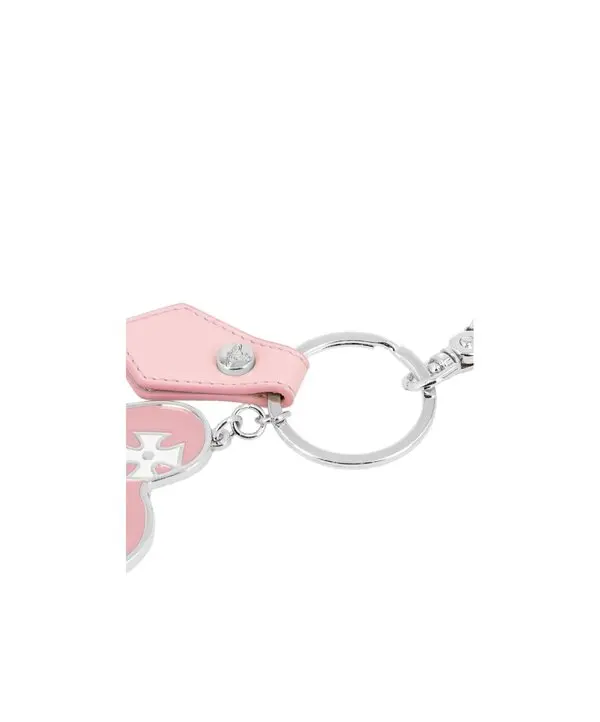 VIVIENNE WESTWOOD Orb Logo Heart-shaped Keychain