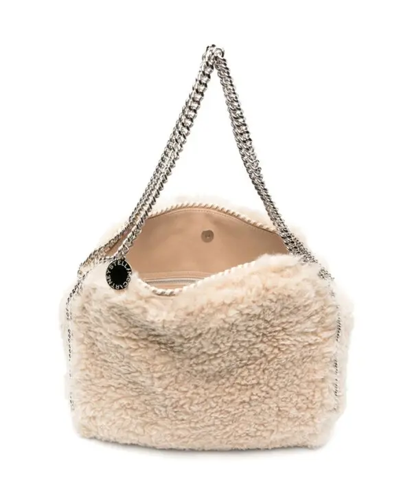 Stella McCartney Falabella Chain-trim Tote Bag - Nude