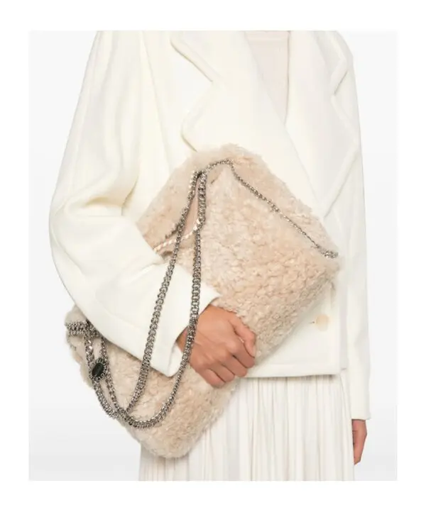 Stella McCartney Falabella Chain-trim Tote Bag - Nude