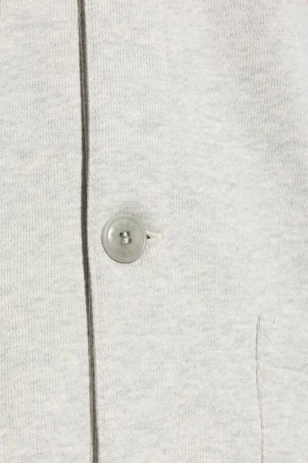 Kenzo Long-sleeved Button-up Sweatshirt