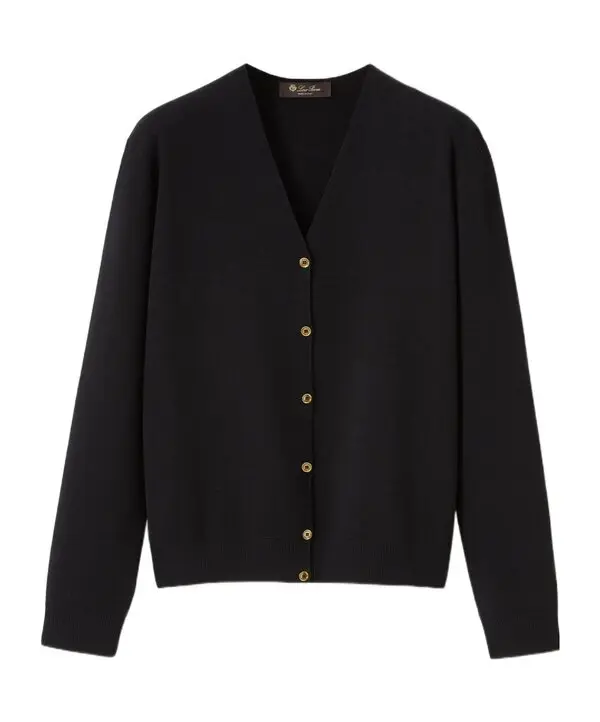 Loro Piana Siena Cardigan - Black