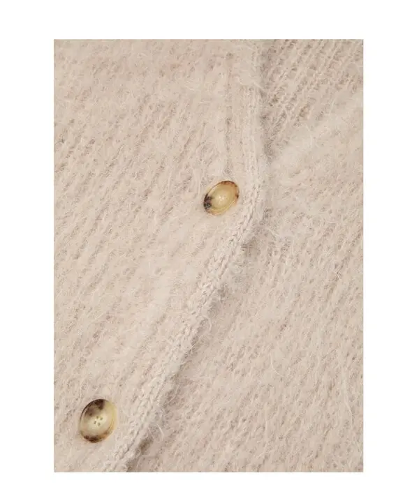 Loro Piana V-neck Cardigan With Horn Buttons
