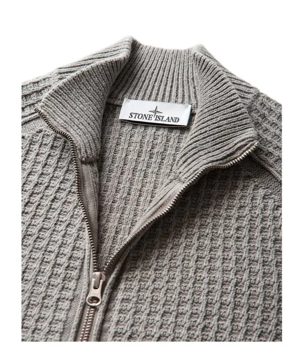 Stone Island Zipped Cardigan