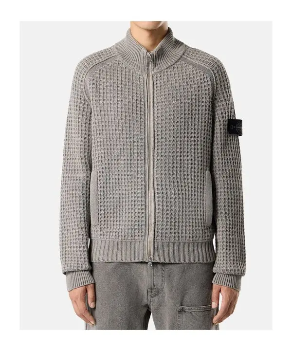 Stone Island Zipped Cardigan