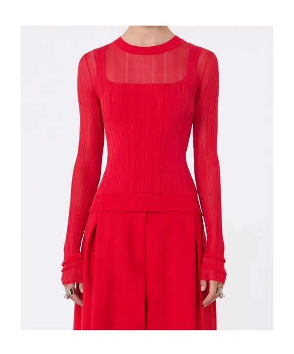 Sportmax Long-sleeved Knitwear