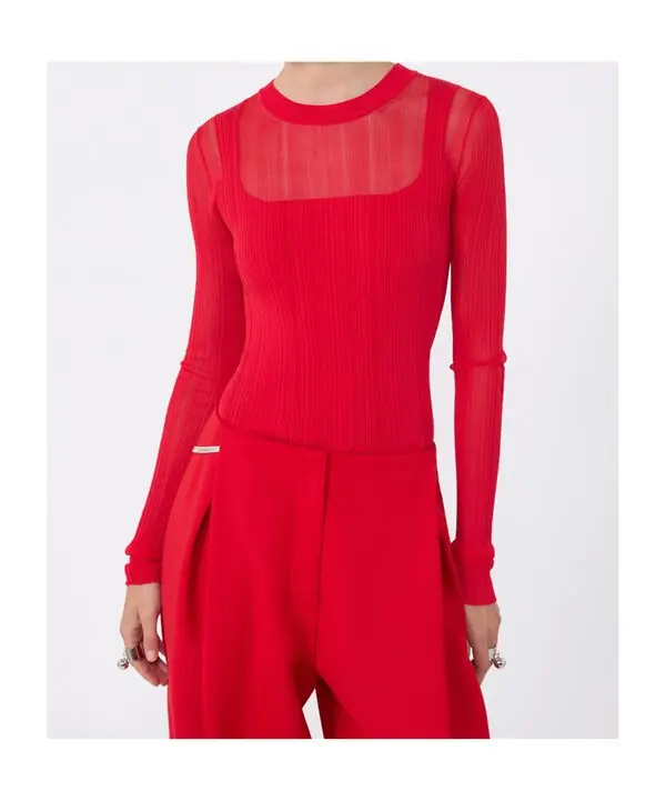 Sportmax Long-sleeved Knitwear