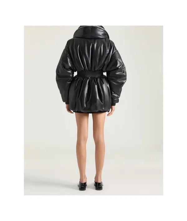 Givenchy Hourglass Leather Bomber Jacket