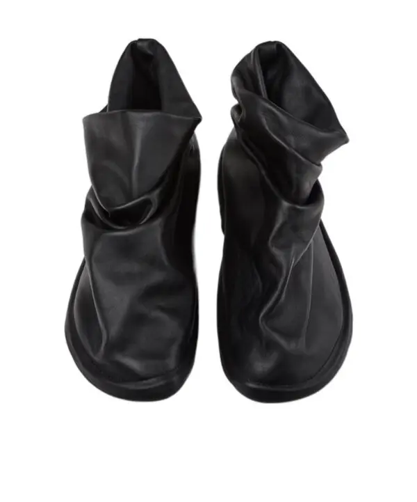 Camper X Issey Miyake Gathered Ankle Boots