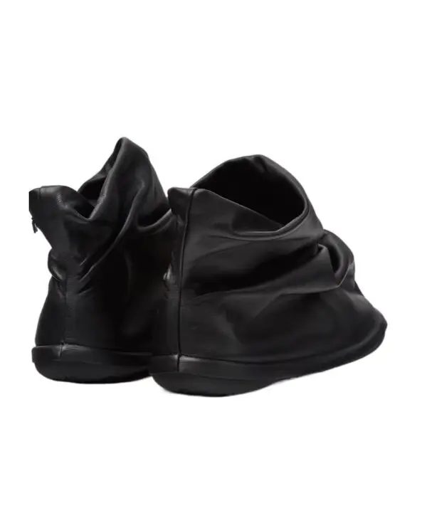 Camper X Issey Miyake Gathered Ankle Boots