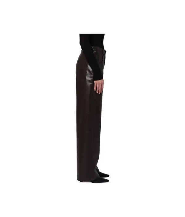 Citizens Of Humanity Ayla Leather Baggy Pants