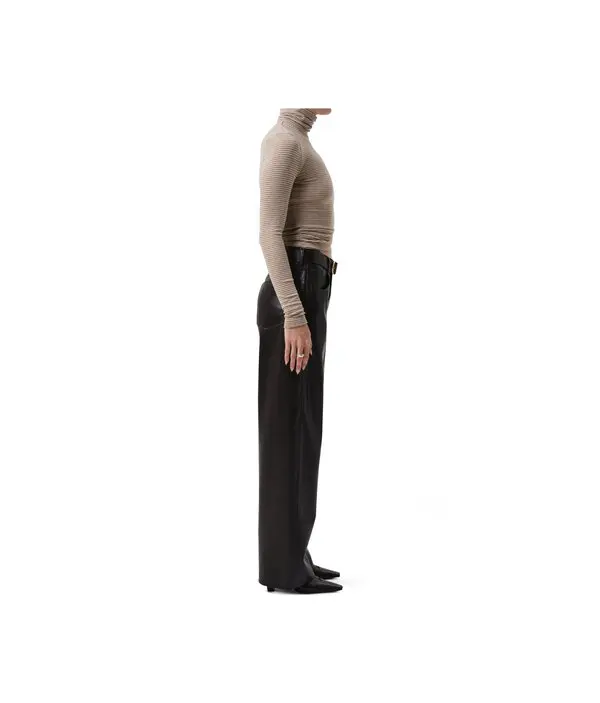 Citizens Of Humanity Ayla Leather Baggy Pants