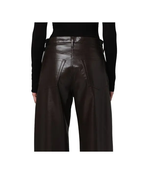Citizens Of Humanity Ayla Leather Baggy Pants